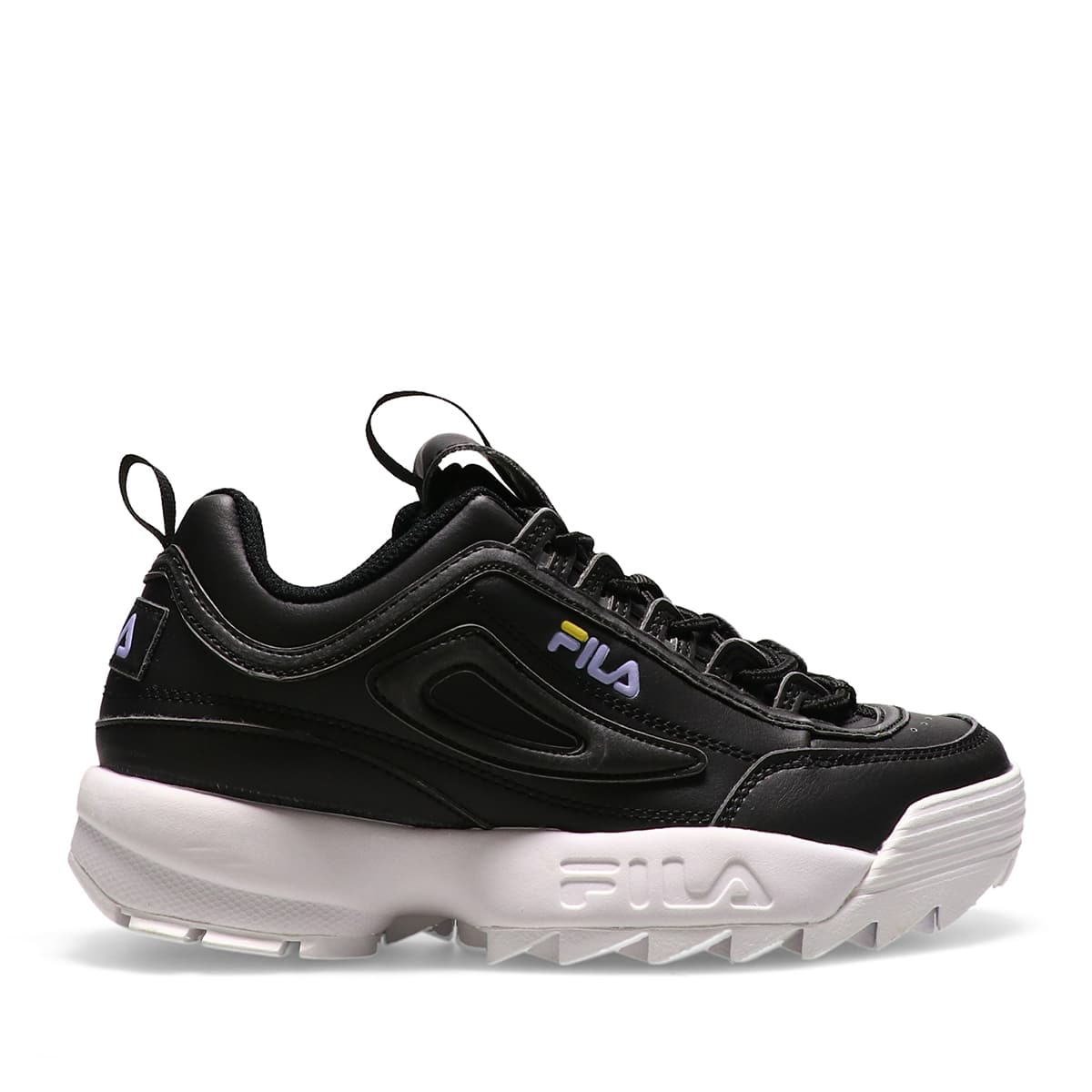 FILA DISRUPTOR II SUN REACTIVE Black / Purple Heather / Sunshine