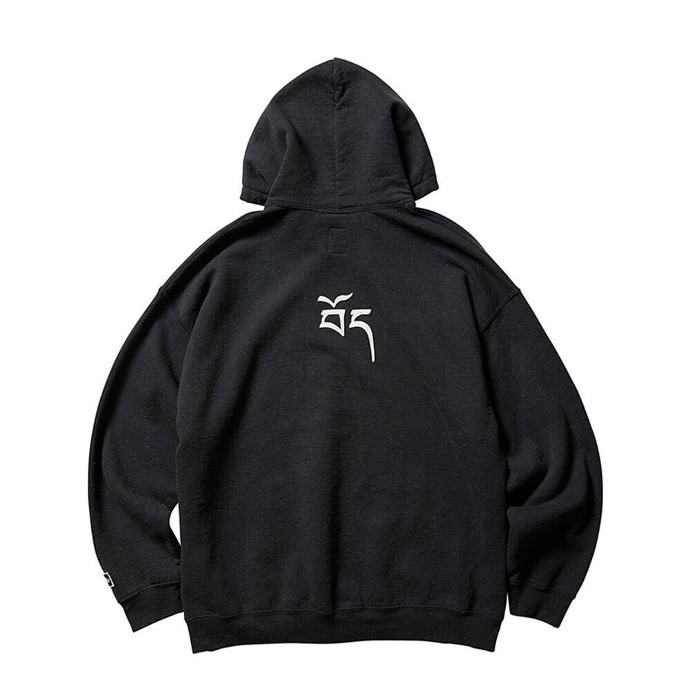 Liberaiders TIBET PULLOVER HOODIE BLACK 21FA-I Liberaiders TIBET PULLOVER HOODIE BLACK 21FA-I