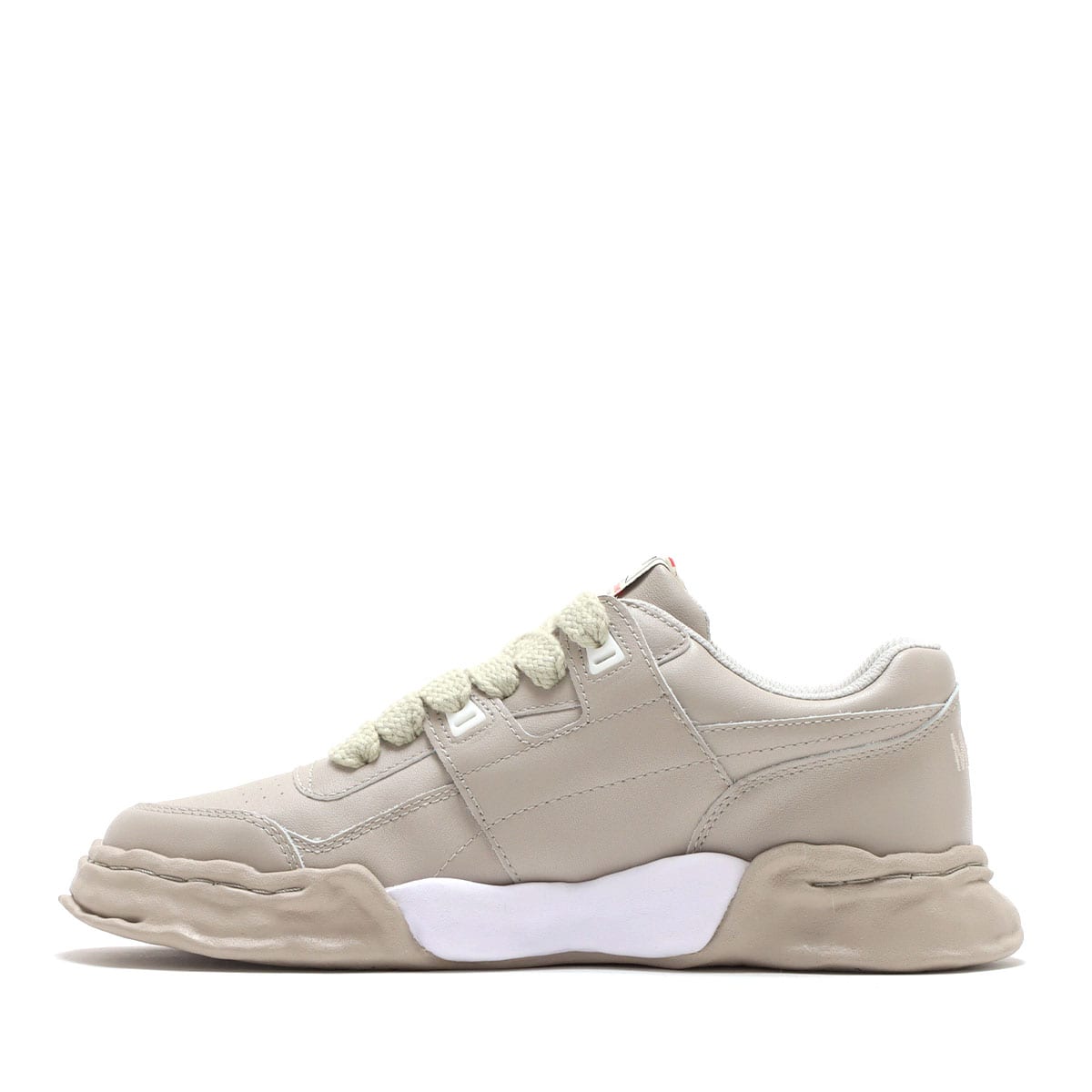 Maison MIHARA YASUHIRO PARKER LEATHER LOW-T グレー Maison MIHARA YASUHIRO PARKER LEATHER LOW-T グレー