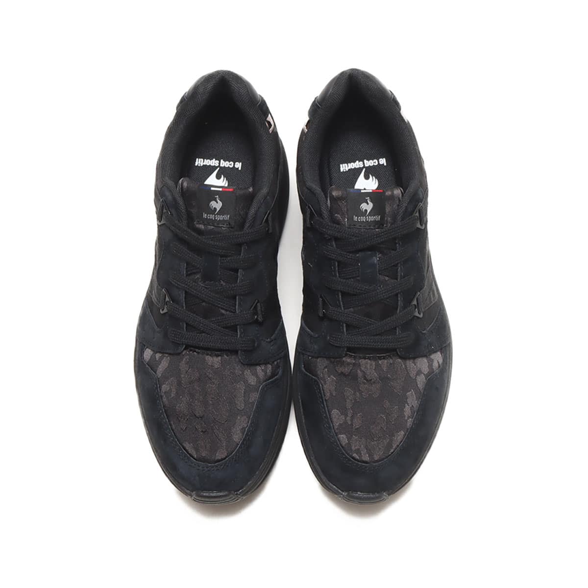 le coq sportif LCS BOULOGNE ブラック / ブラックレオパード le coq sportif LCS BOULOGNE ブラック / ブラックレオパード