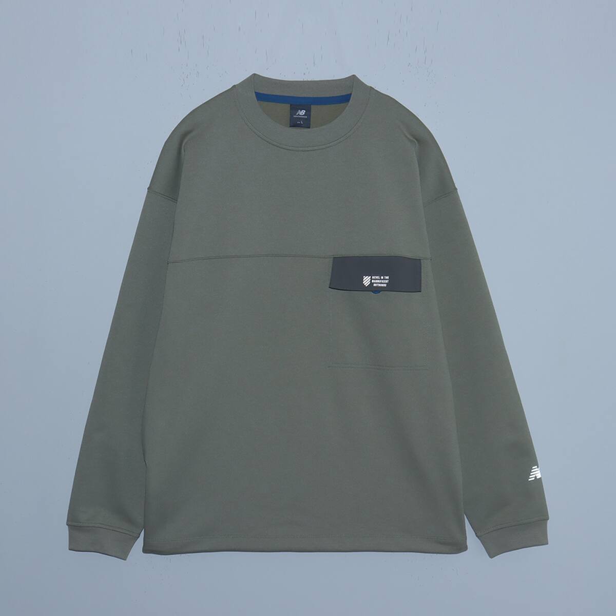 New Balance LIGHT SWEAT PULL OVER GREEN(ニューバランス New Balance LIGHT SWEAT PULL OVER GREEN(ニューバランス