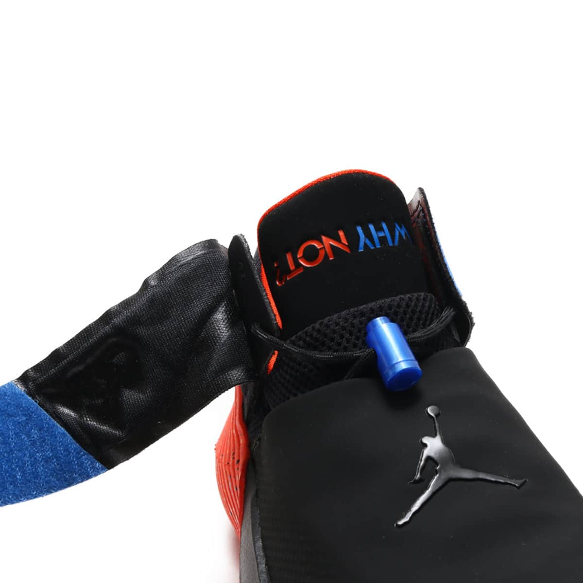 JORDAN BRAND JORDAN WHY NOT ZER0.1 PFX BLACK/BLACK-SIGNAL JORDAN BRAND JORDAN WHY NOT ZER0.1 PFX BLACK/BLACK-SIGNAL